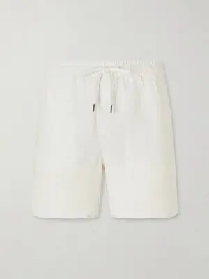Polo Ralph Lauren Straight-leg Linen Shorts - White