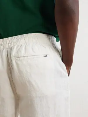 Polo Ralph Lauren Straight-leg Linen Shorts - White