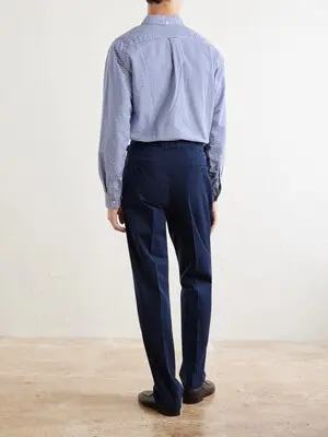 Polo Ralph Lauren Pleated Cotton-blend Trousers