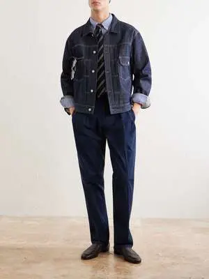 Polo Ralph Lauren Straight-leg Stretch Cotton-blend Trousers