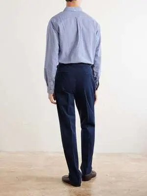 Polo Ralph Lauren Straight-leg Stretch Cotton-blend Trousers