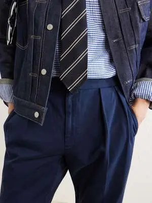 Polo Ralph Lauren Straight-leg Stretch Cotton-blend Trousers