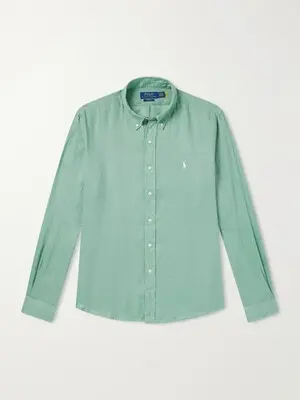 Polo Ralph Lauren Linen Shirt - Green