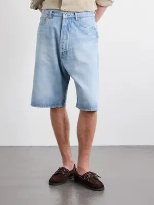 Studio Nicholson Straight-leg Denim Shorts