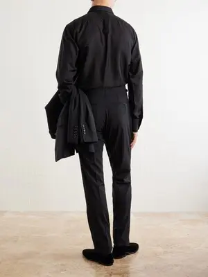 TOM FORD Shelton Straight-leg Stretch-wool Trousers