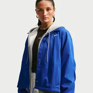 Nike Sportswear Loose Coaches Jacket - Blue