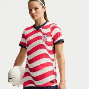 Nike Usmnt 2026 Match Home Authentic Jersey - White