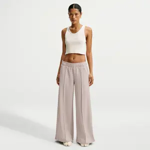 Nike Sportswear Mid-rise Wide-leg Track Pants - Brown