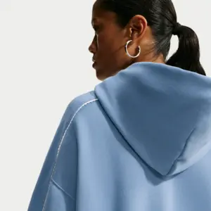Nike Studio Fleece Medium Weight Cropped Pullover Hoodie