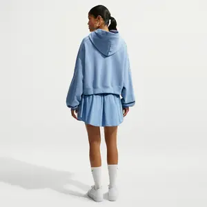 Nike Studio Fleece Medium Weight Cropped Pullover Hoodie