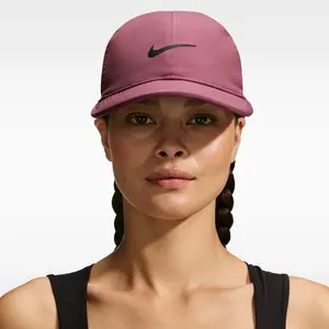 Nike Dri-fit Club Unstructured Featherlight Cap - Red
