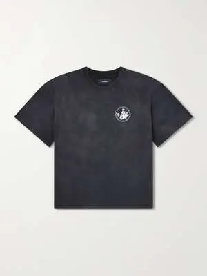 NAHMIAS Youth Enrichment Program Printed Cotton-jersey T-shirt - Black