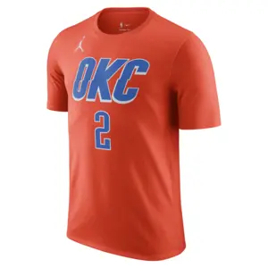 Nike Oklahoma City Thunder Statement Edition Jordan Nba T-shirt - Orange