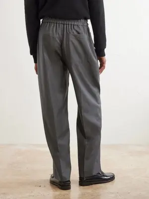 Officine Générale Nilson Straight-leg Trousers - Gray