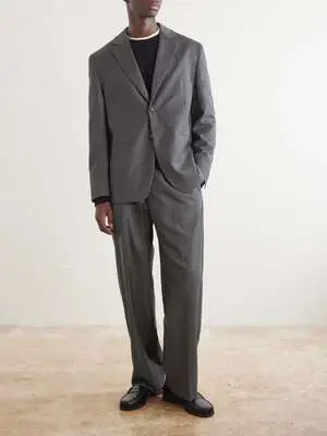 Officine Générale Melvyn Wool, Cashmere And Silk-blend Suit Jacket