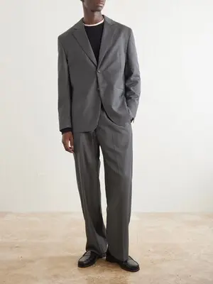 Officine Générale Melvyn Wool, Cashmere And Silk-blend Suit Jacket