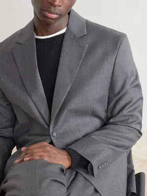Officine Générale Melvyn Wool, Cashmere And Silk-blend Suit Jacket