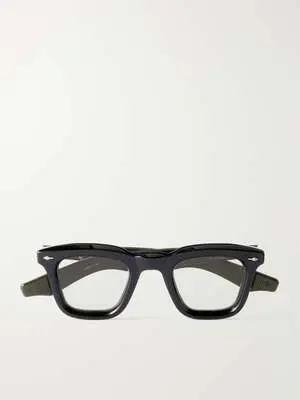 JACQUES MARIE MAGE Leclair Square-frame Acetate Glasses