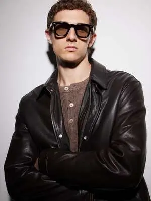JACQUES MARIE MAGE Leclair Square-frame Acetate Glasses