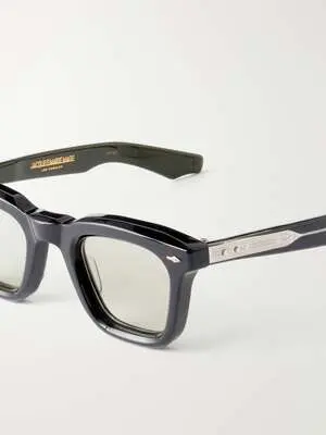 JACQUES MARIE MAGE Leclair Square-frame Acetate Glasses