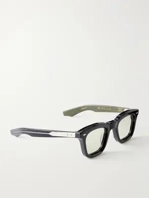JACQUES MARIE MAGE Leclair Square Frame Acetate Glasses