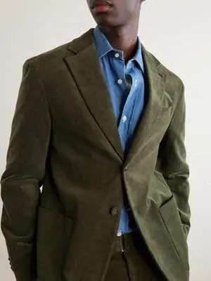 Officine Générale Michel Cotton-blend Corduroy Suit Jacket