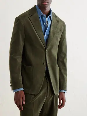 Officine Générale Michel Cotton-blend Corduroy Suit Jacket