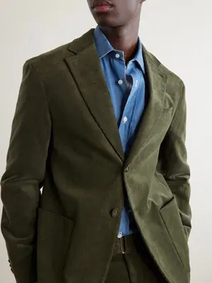 Officine Générale Michel Cotton-blend Corduroy Suit Jacket