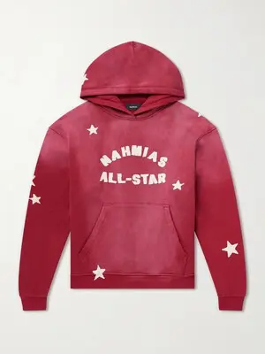 NAHMIAS All-star Printed Cotton-jersey Hoodie