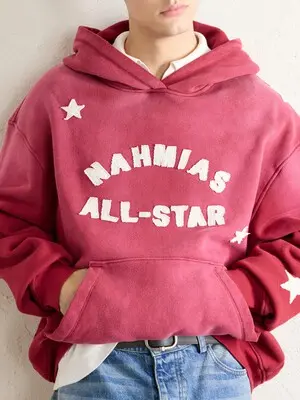 NAHMIAS All-star Printed Cotton-jersey Hoodie