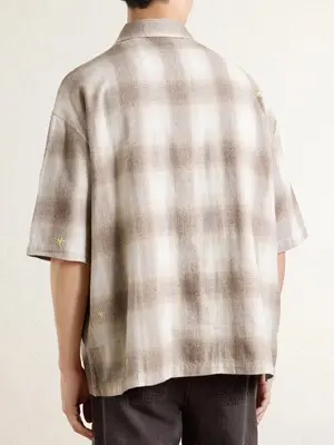 NAHMIAS Checked Cotton-flannel Shirt