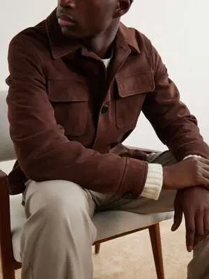 LARDINI Suede Jacket