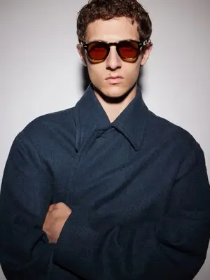 JACQUES MARIE MAGE Zephirin Round-frame Acetate Sunglasses