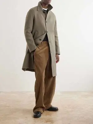 JIL SANDER Virgin-wool Twill Trench Coat