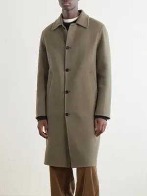 JIL SANDER Virgin Wool Trench Coat