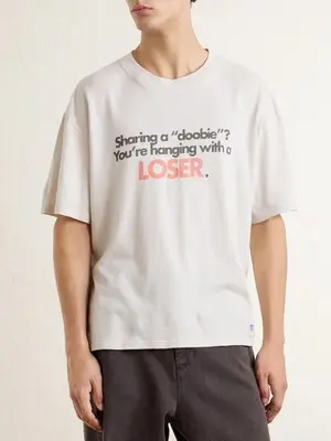 NAHMIAS Psa Printed Cotton-jersey T-shirt