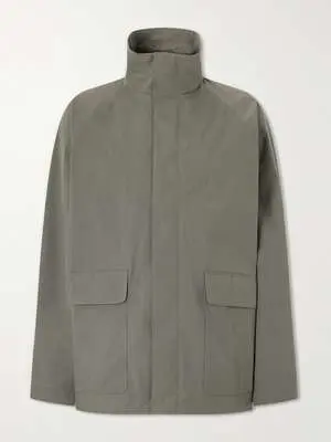 JIL SANDER Poplin Parka - Gray