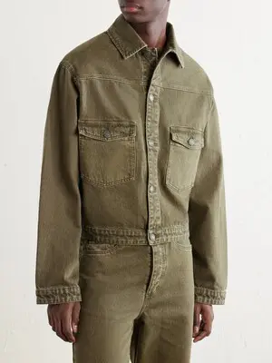 MANAAKI Pita Garment-dyed Organic Denim Jacket