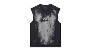 PURPLE BRAND Textured Sleeveless T-shirt