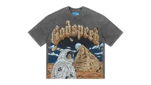 GODSPEED Sphinx Guardian T-shirt - Grey Wash