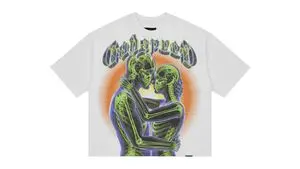 GODSPEED Og Logo 3qtr Tee Shirt - White