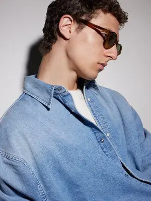 CUTLER AND GROSS Gr13 Oval Acetate Sunglasses