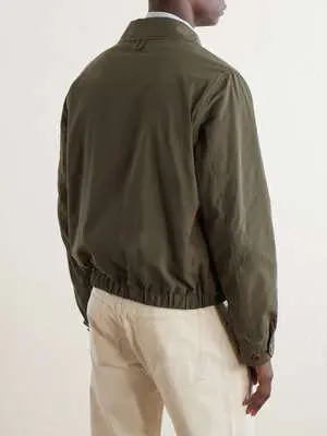 DRAKE'S Cotton-twill Jacket