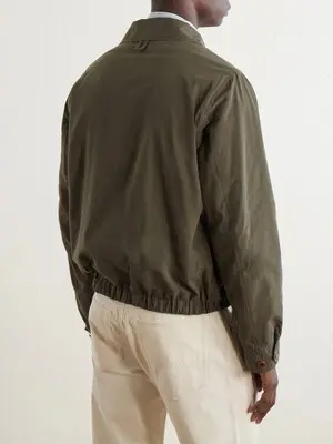 DRAKE'S Cotton-twill Jacket