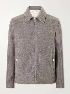 Eleventy Knitted Wool Jacket