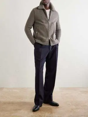 Eleventy Knitted Wool Jacket