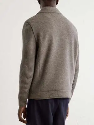 Eleventy Knitted Wool Jacket