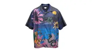 Ksubi Moonlight Diner Short Sleeve Shirt - Multicolor