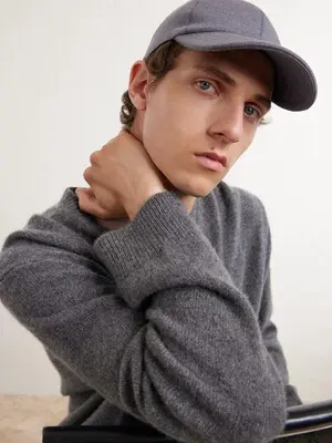 SLOWEAR Zanone Flexwool Baseball Cap
