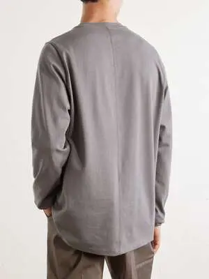 Rick Owens Crewneck Cotton-jersey Shirt